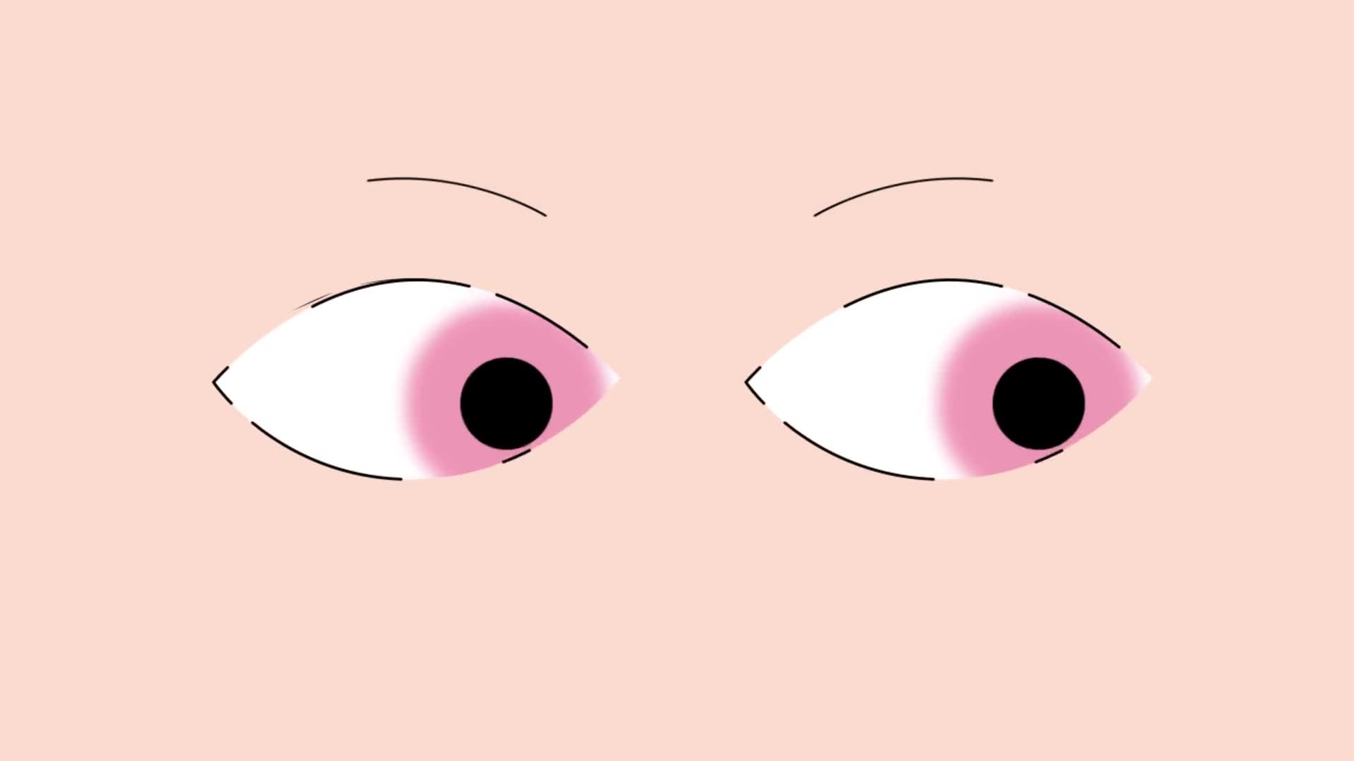 Eyes Looking Around On Alpha • Motion Graphics Template • Uppbeat