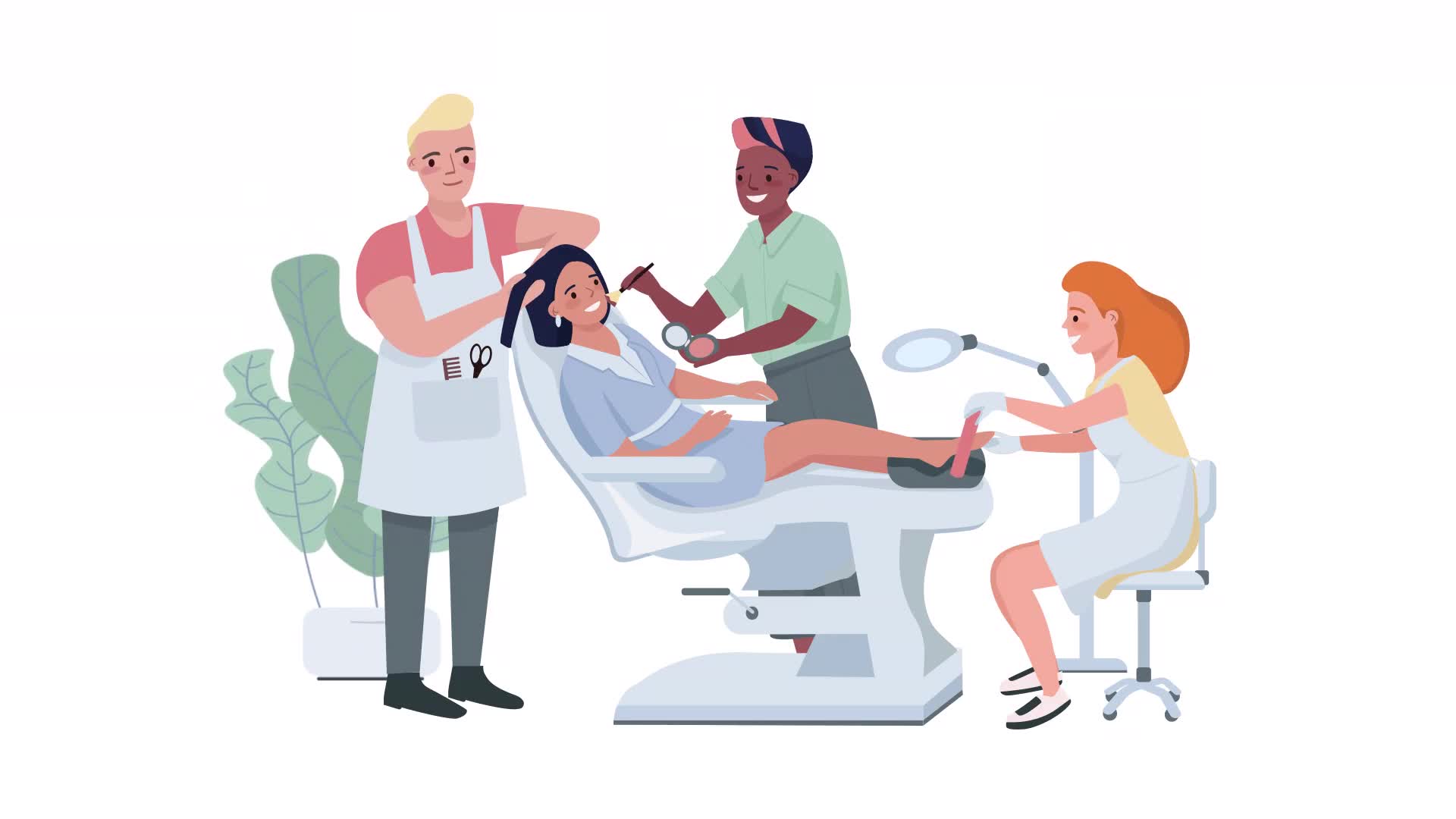 Animated Nail Care Procedure • Motion Graphics Template • Uppbeat