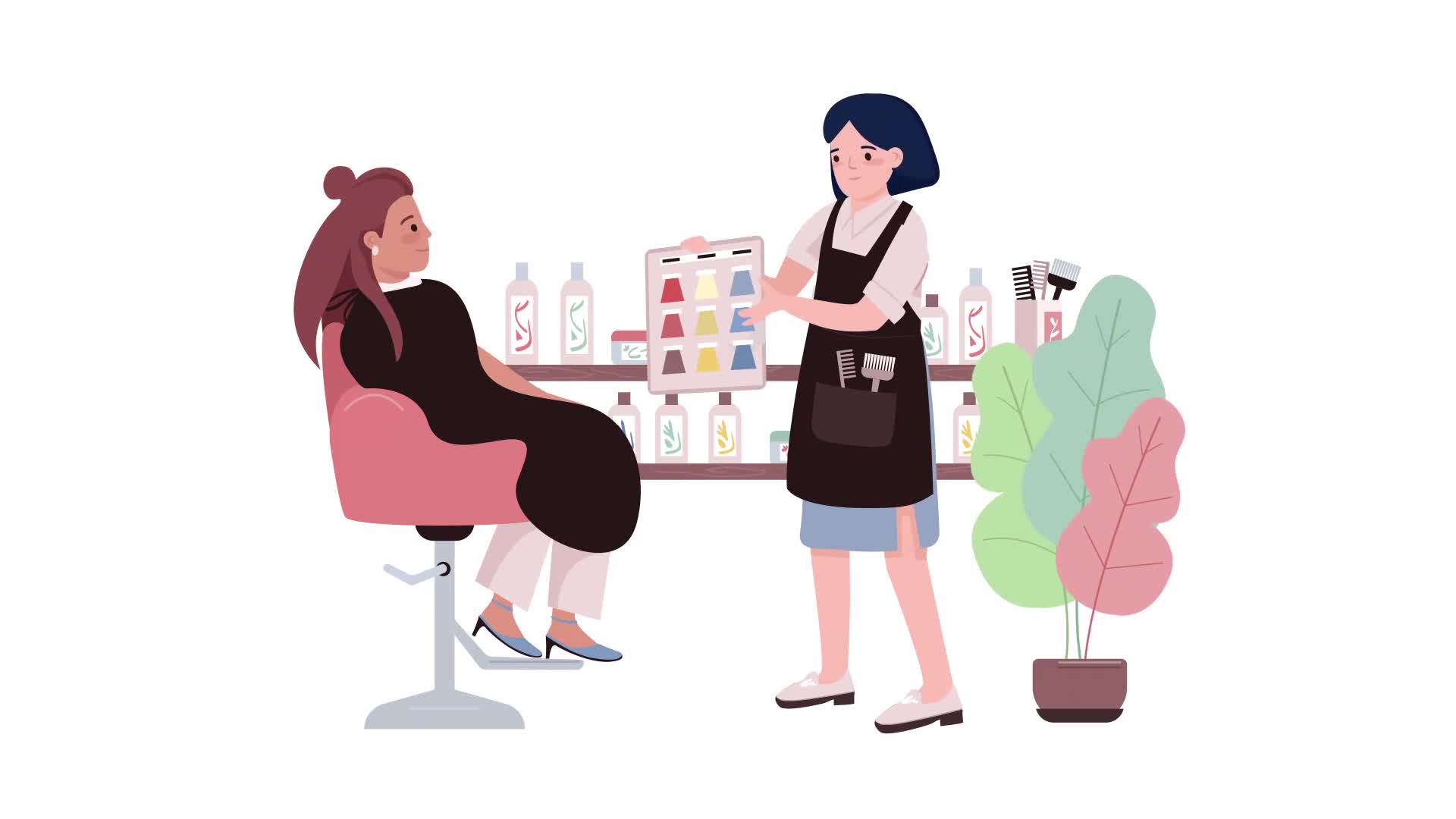 Animated Nail Care Procedure • Motion Graphics Template • Uppbeat