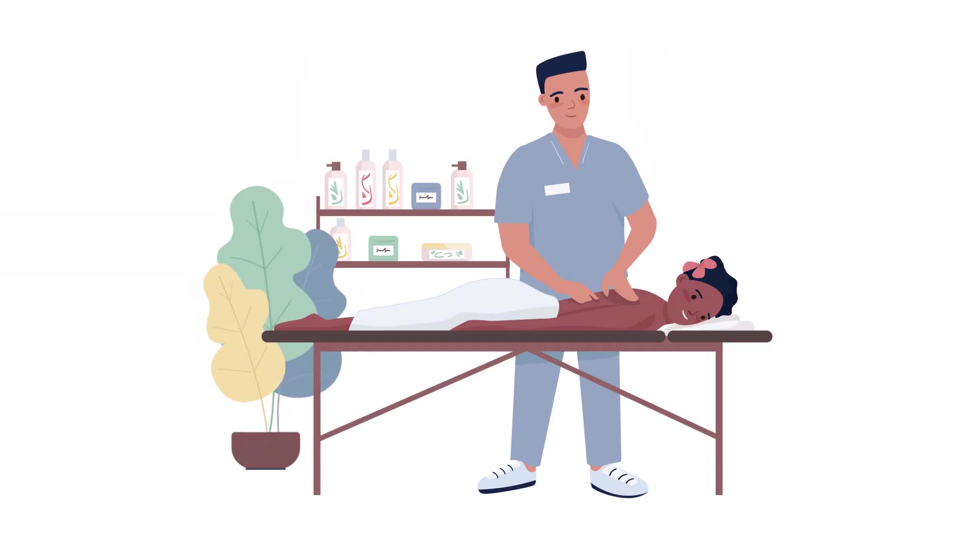 Animated Nail Care Procedure • Motion Graphics Template • Uppbeat