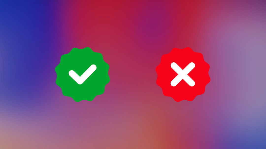 Shield Tick and Cross Security Icons • Motion Graphics Template • Uppbeat