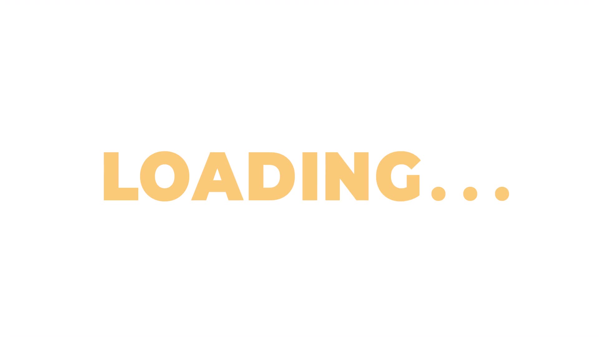 Stretching Letters 2D Loading Text • Motion Graphics Template • Uppbeat