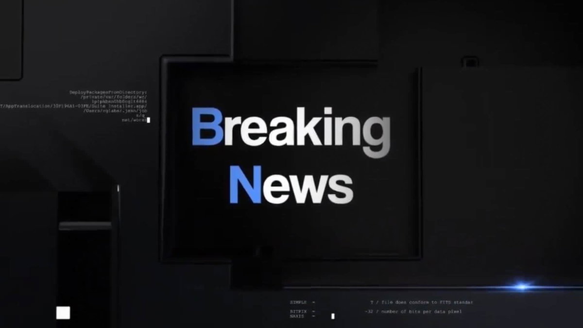 Geometric Breaking News Intro • Free Premiere Pro Template • Uppbeat