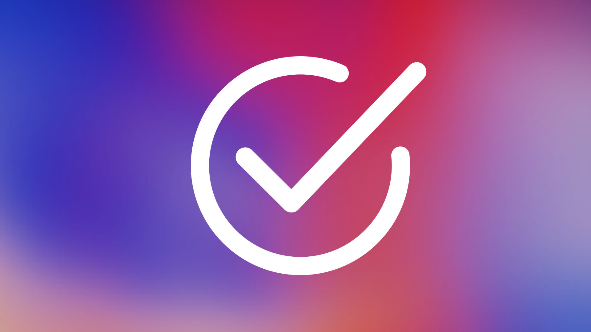 Outline Checkmark Square Icon • Motion Graphics Template • Uppbeat