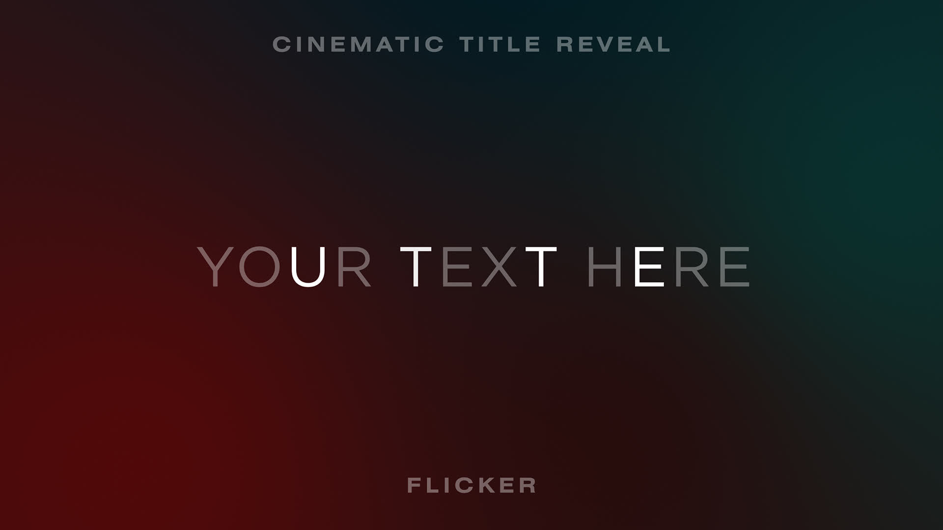 Cinematic Text Reveal Linear Wipe • Premiere Pro Template • Uppbeat