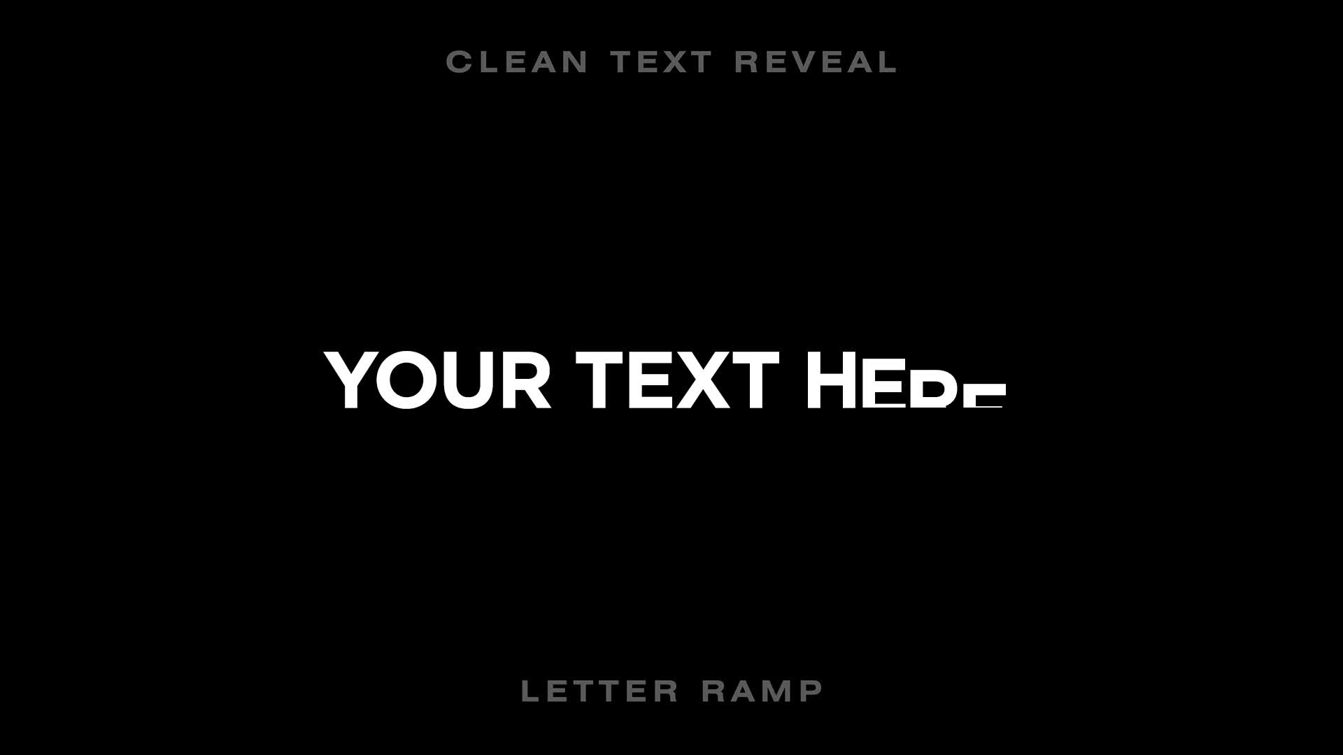 Clean Text Reveal Bouncy • Free Premiere Pro Template • Uppbeat