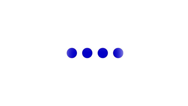 Moving Dots Circle Loading Animation • Motion Graphics Template • Uppbeat