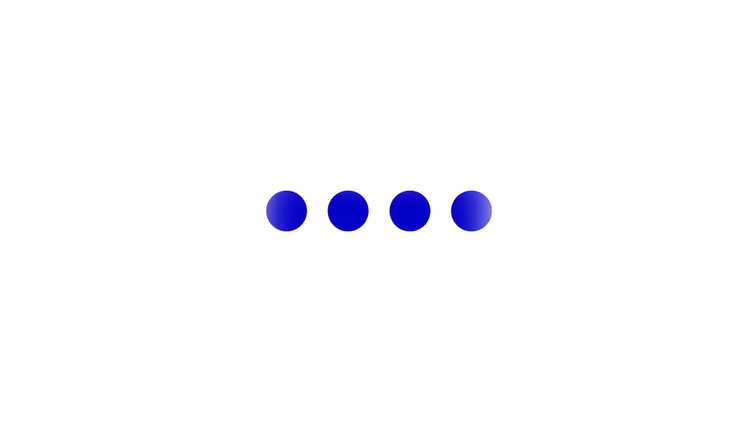 Moving Dots Circle Loading Animation • Motion Graphics Template • Uppbeat