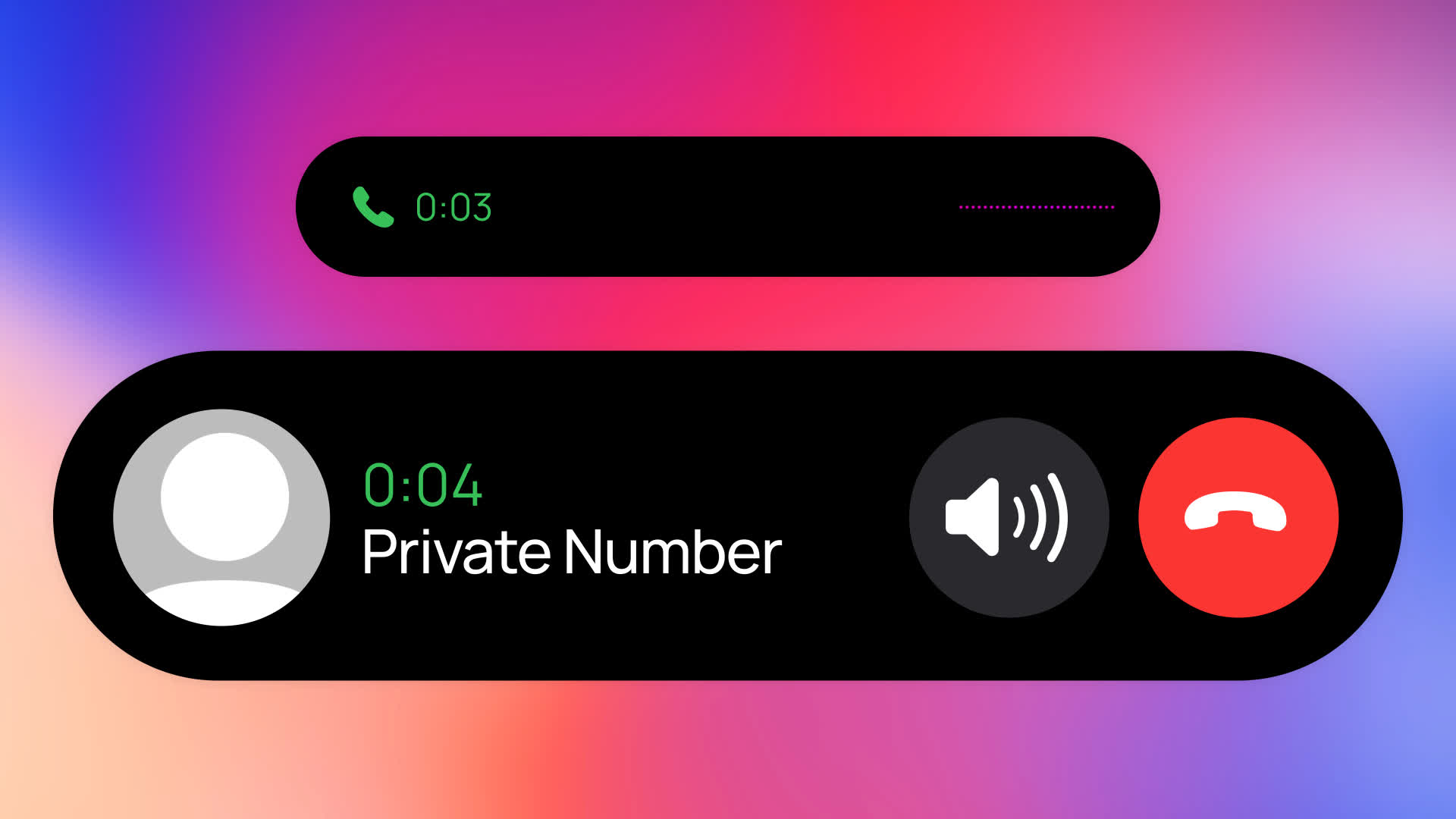 Dynamic Island Facetime Call UI • Motion Graphics Template • Uppbeat