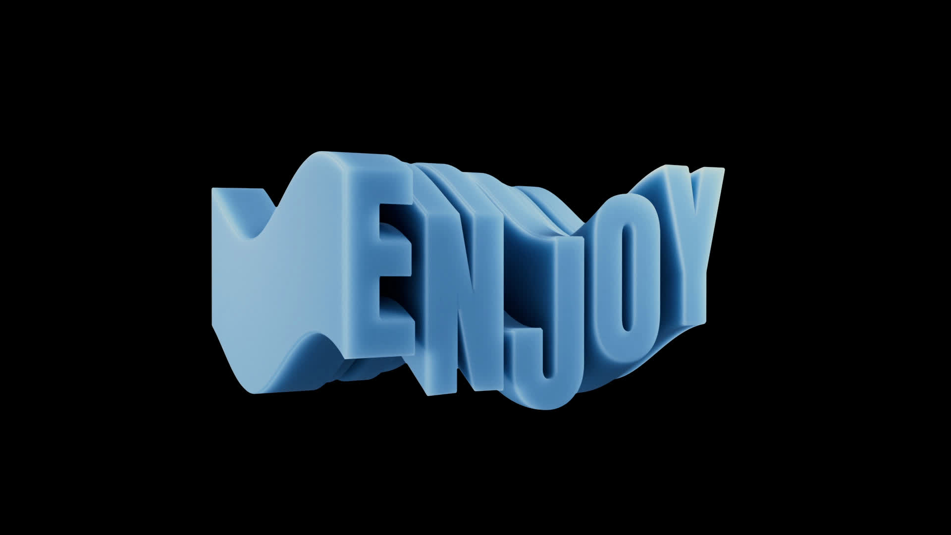 Enjoy Gradient Title on Alpha • Motion Graphics Template • Uppbeat