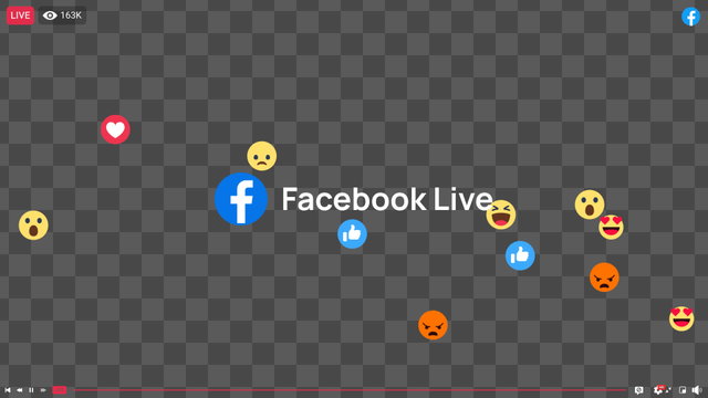 Facebook Live Overlay • Motion Graphics Template • Uppbeat