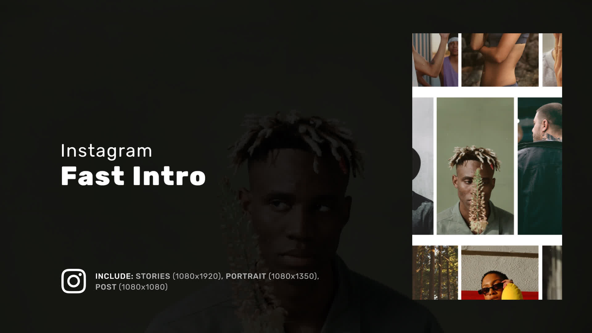 Instagram Stomp Intro • Premiere Pro Template • Uppbeat