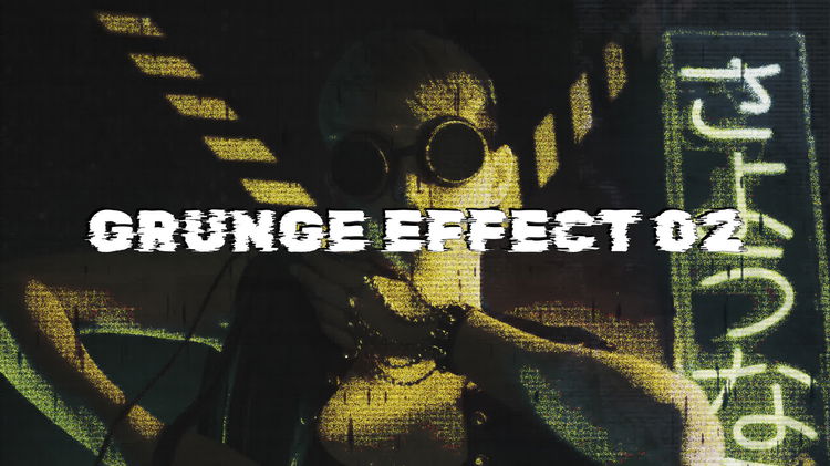 Grunge Overlay Effect (Black White) • Premiere Pro Template • Uppbeat