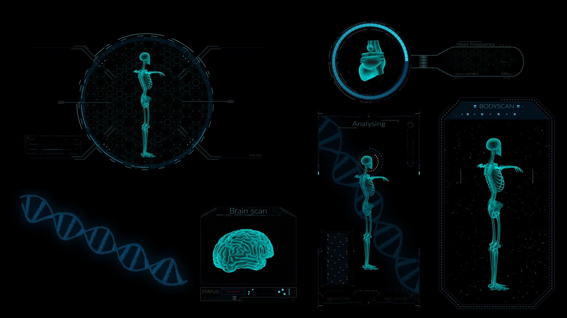 Holographic Science Motion • Motion Graphics Template • Uppbeat
