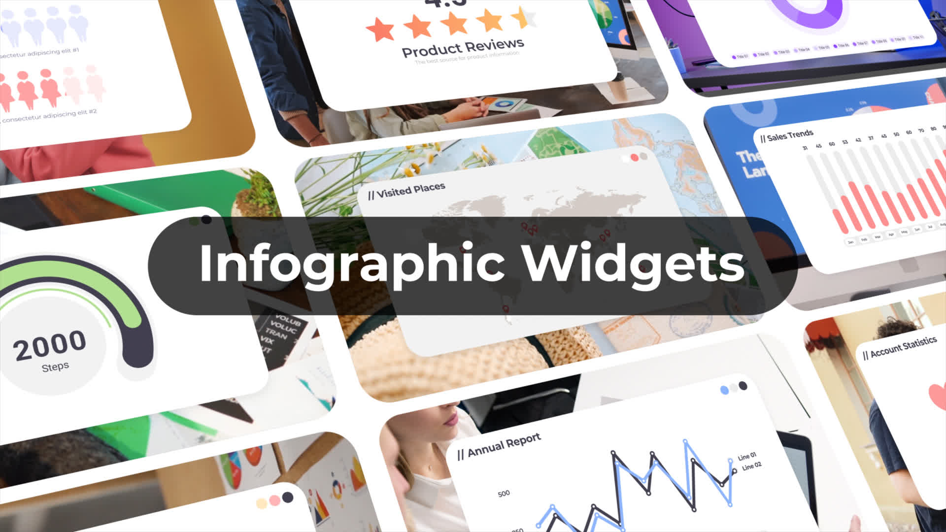 Infographic Modern Lists • Free DaVinci Resolve Template • Uppbeat