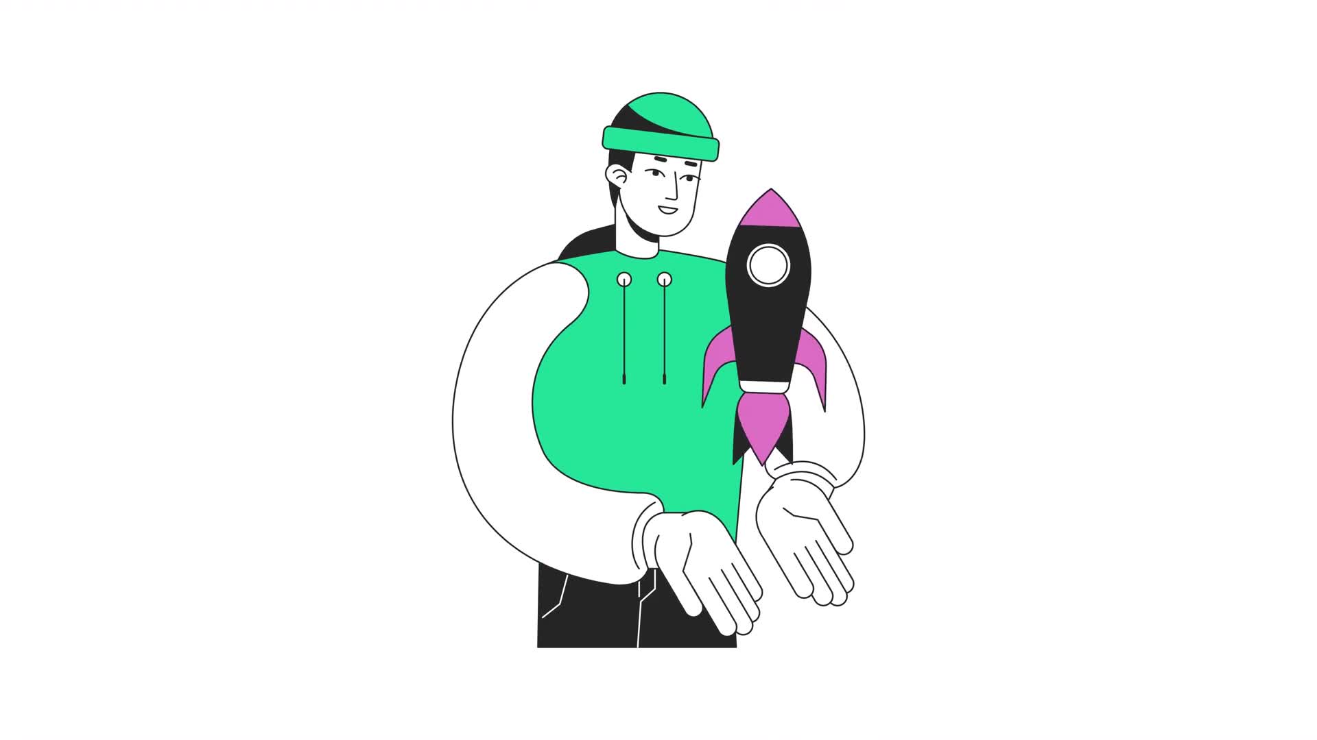 Jigsaw Problem Solving 2D Animation • Motion Graphics Template • Uppbeat