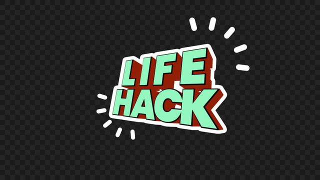 Life Hack Sticker • Motion Graphics Template • Uppbeat
