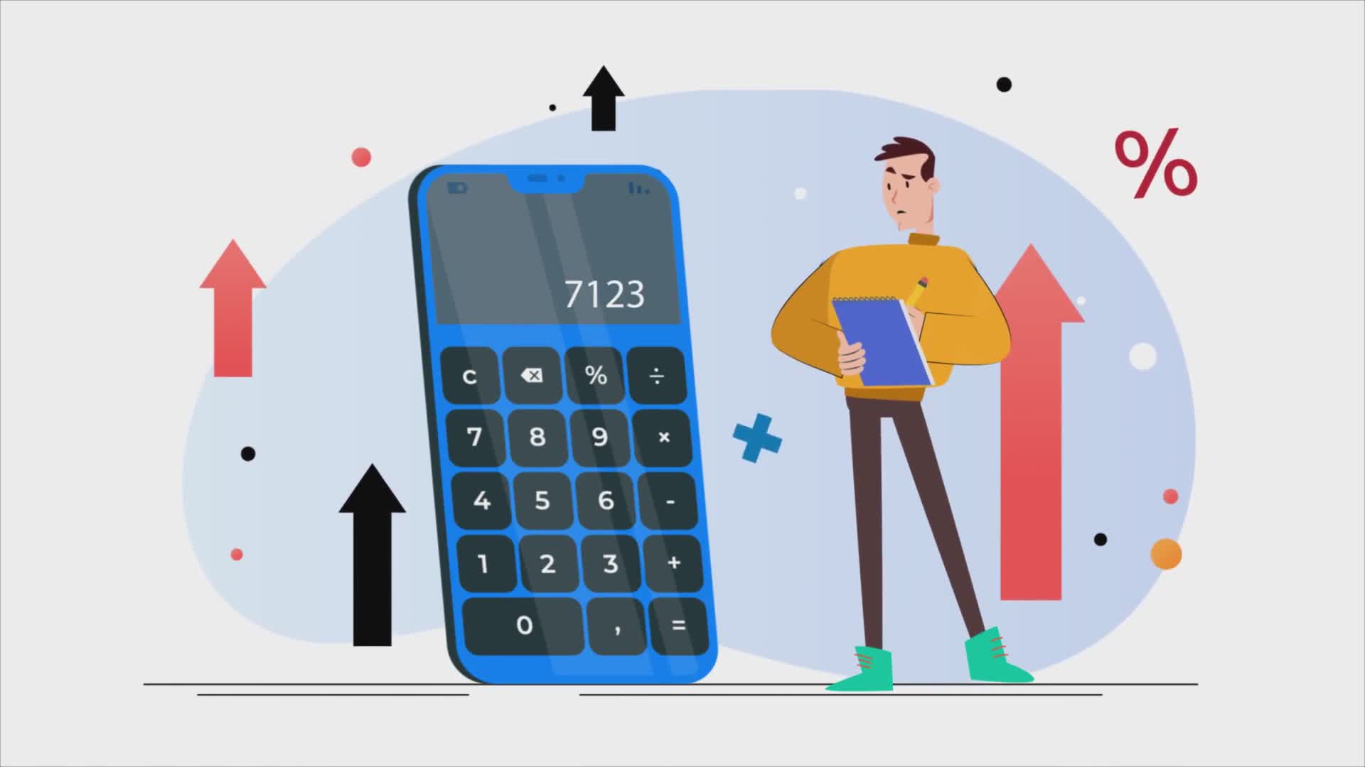 Numbers Template • Free After Effects Template • Uppbeat