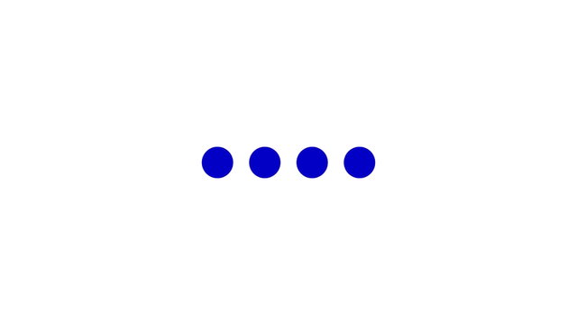 Moving Dots Circle Loading Animation • Motion Graphics Template • Uppbeat