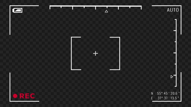 Simple Camera Record Overlay • Free Motion Graphics Template • Uppbeat