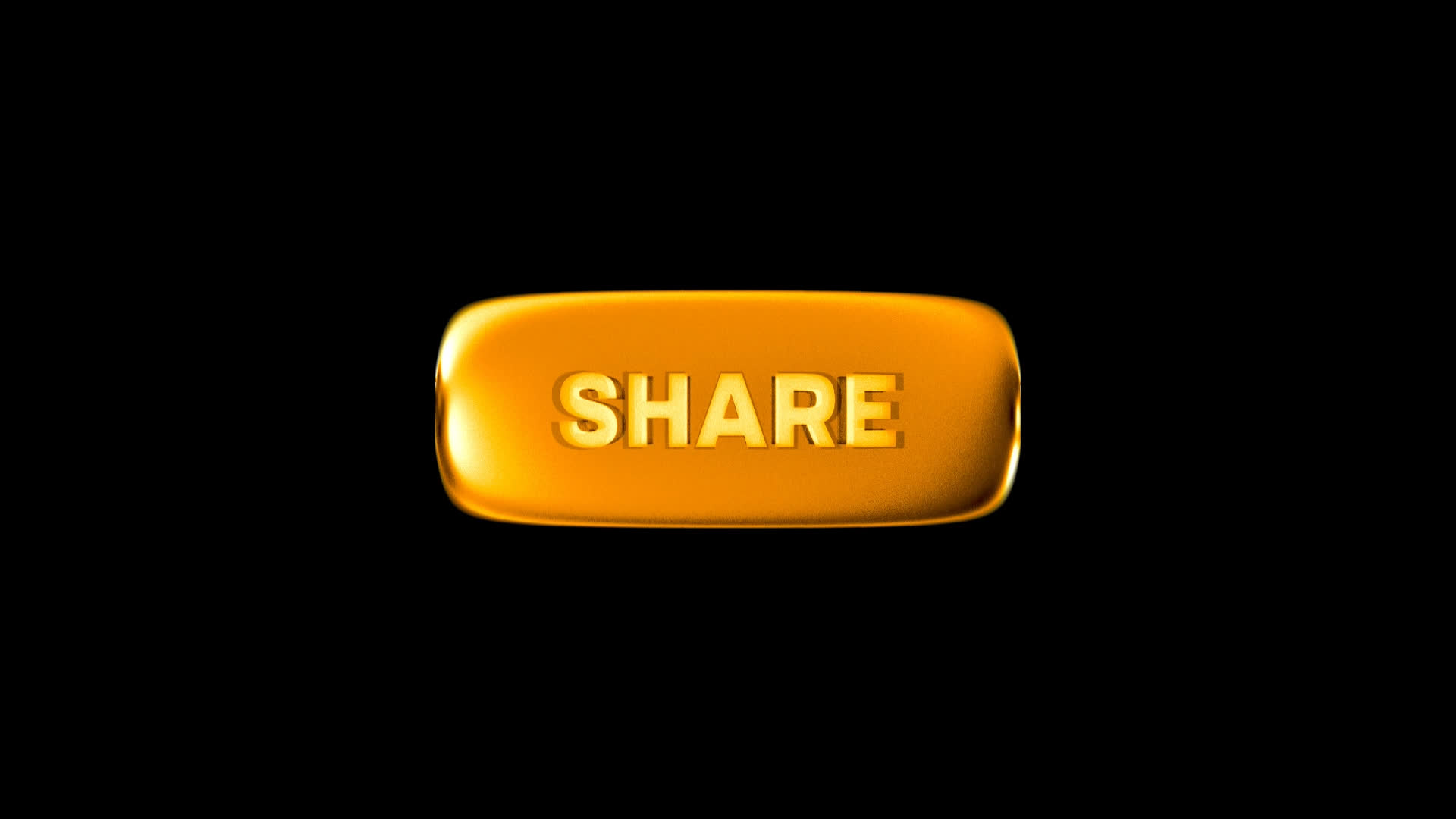 Orange Crystal Subscribe Notification • Motion Graphics Template • Uppbeat