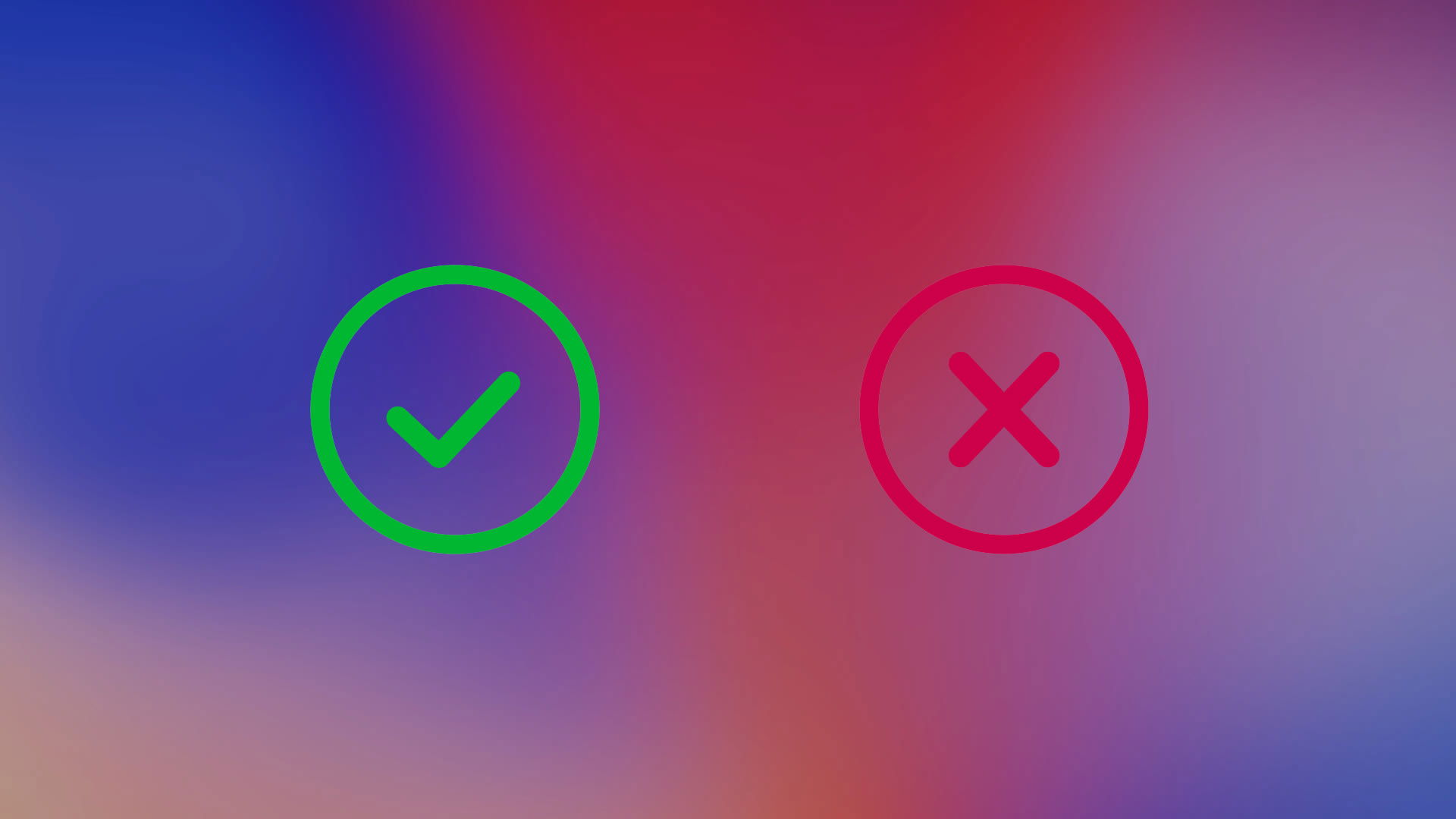 Shield Tick and Cross Security Icons • Motion Graphics Template • Uppbeat