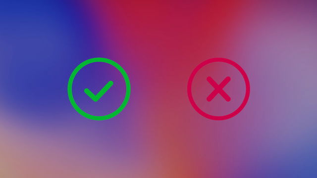 Checkmark and Cross Icons • Free Motion Graphics Template • Uppbeat