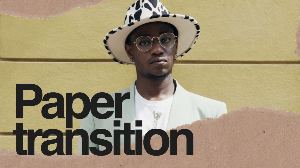 Collage Black Yellow Title • Premiere Pro Template • Uppbeat