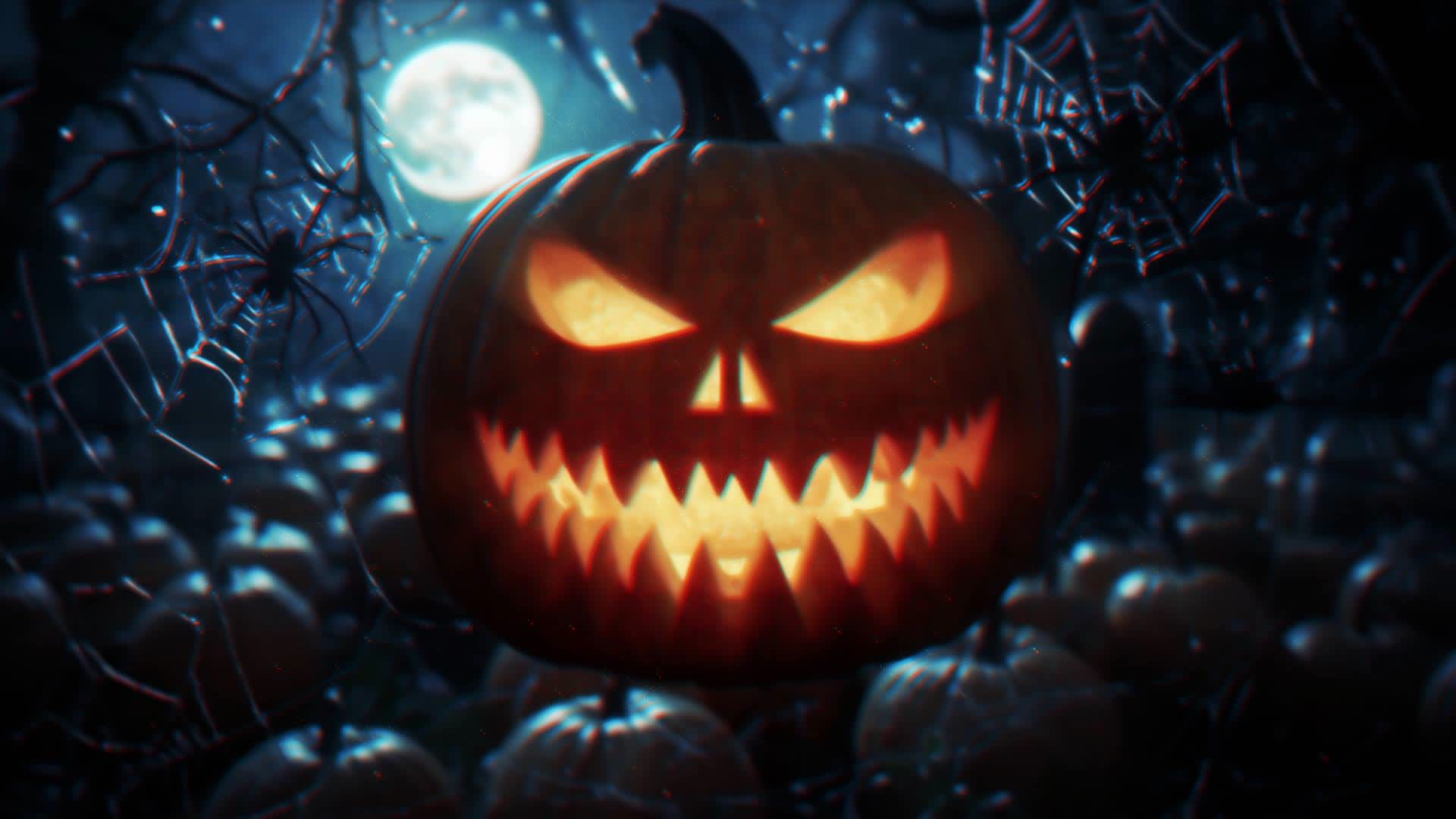 Pumpkin Graveyard Unveil • After Effects Template • Uppbeat