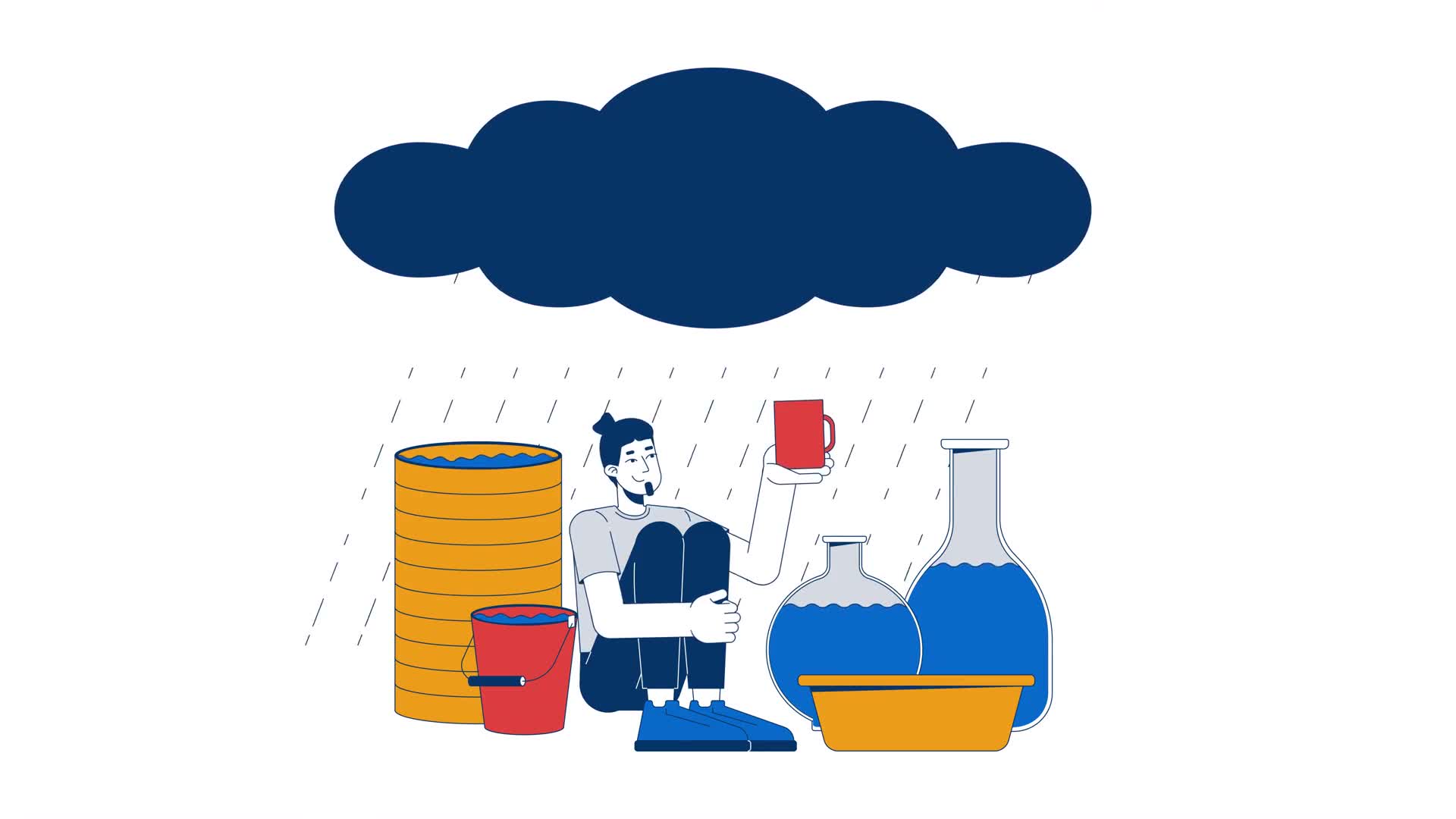 Water Recycling System Motion Graphics Template Uppbeat