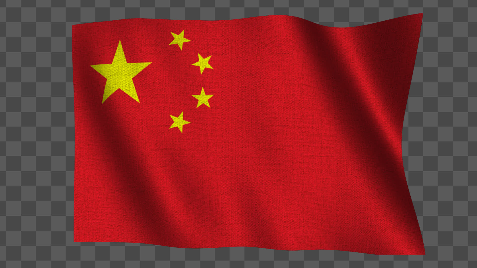 Realistic Russia Flag Waving Overlay • Motion Graphics Template • Uppbeat