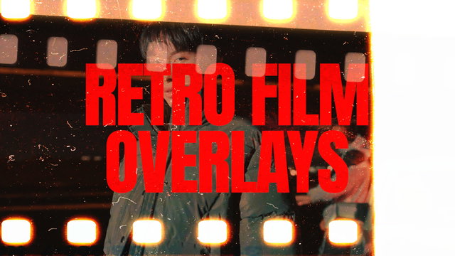 Vintage Film Overlays • Motion Graphics Template • Uppbeat