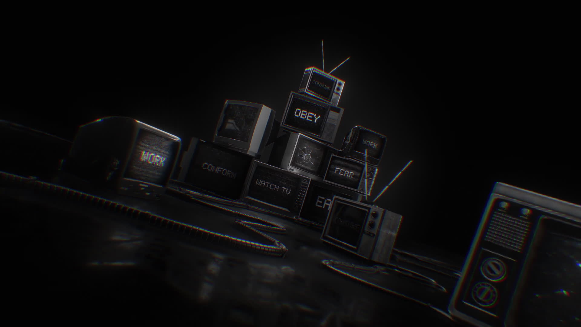 Close TV Subliminal Messages • Motion Graphics Template • Uppbeat