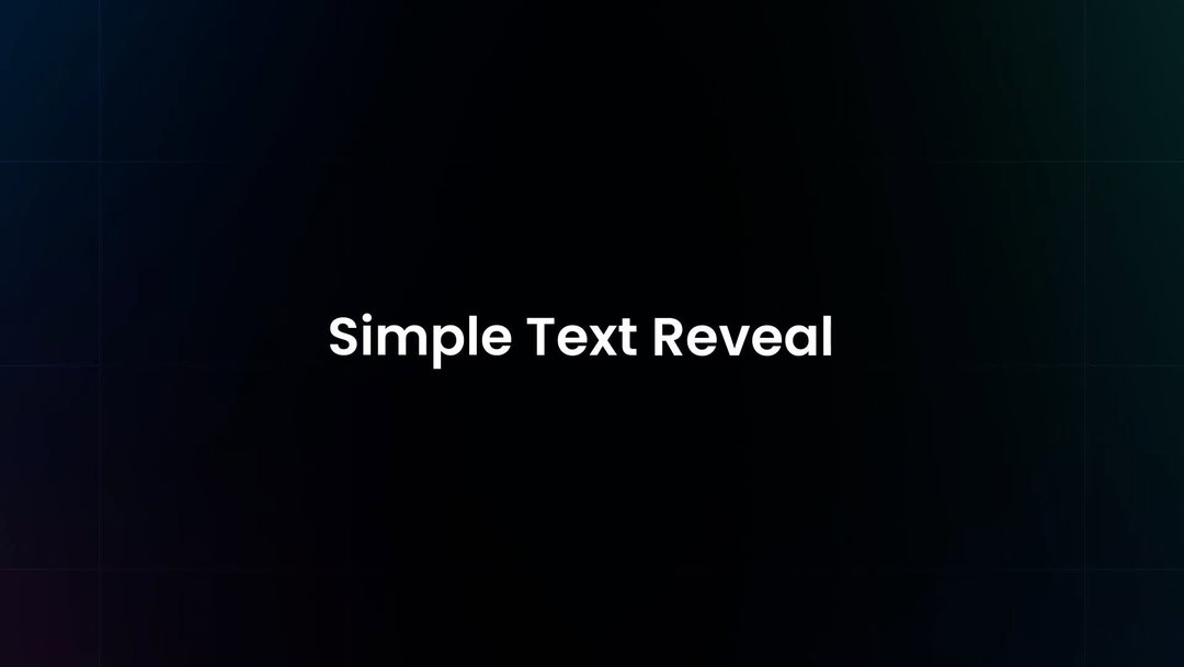 Text Preset - Simple Fade • DaVinci Resolve Template • Uppbeat