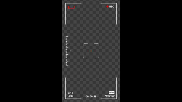 Android Camera Recording Overlay • Motion Graphics Template • Uppbeat