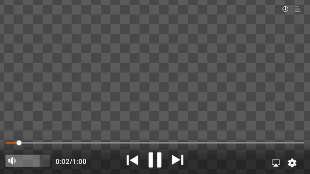 Video Player Overlay • Motion Graphics Template • Uppbeat