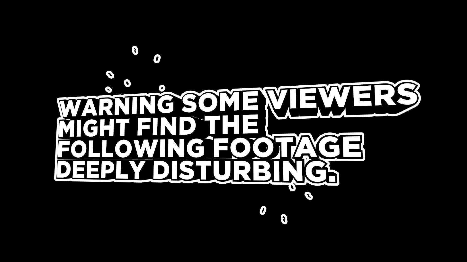 Warning Disturbing Reaction • Motion Graphics Template • Uppbeat