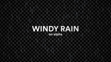 Windy Rain • Motion Graphics Template • Uppbeat