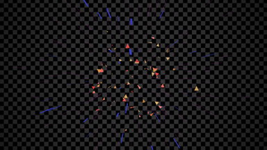 Confetti Explosion Overlay • Motion Graphics Template • Uppbeat