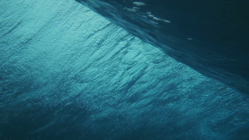 Underwater View of Ocean Waves Breaking • Stock Video on Uppbeat