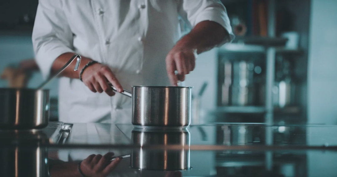 Chef Seasoning Food In Restaurant Kitchen • Stock Video on Uppbeat