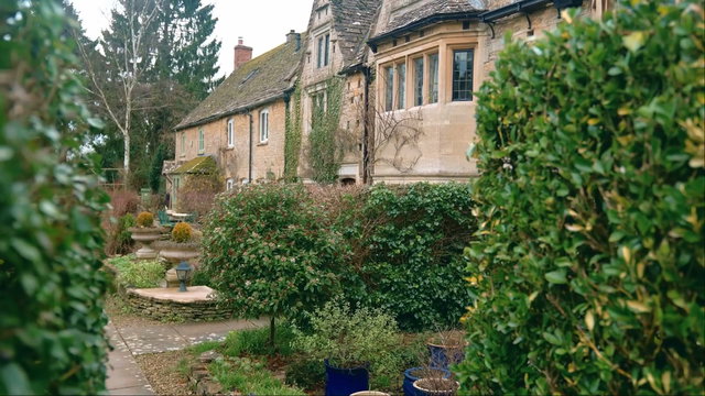 Misty Fields in the Cotswolds Countryside • Stock Video on Uppbeat