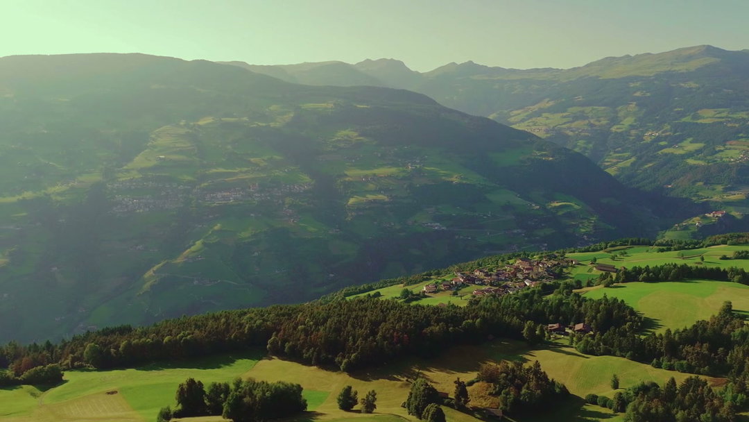 Alpine Village in Green Mountain Valley • Stock Video on Uppbeat