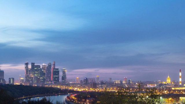 Astana Cityscape Night Traffic • Stock Video on Uppbeat
