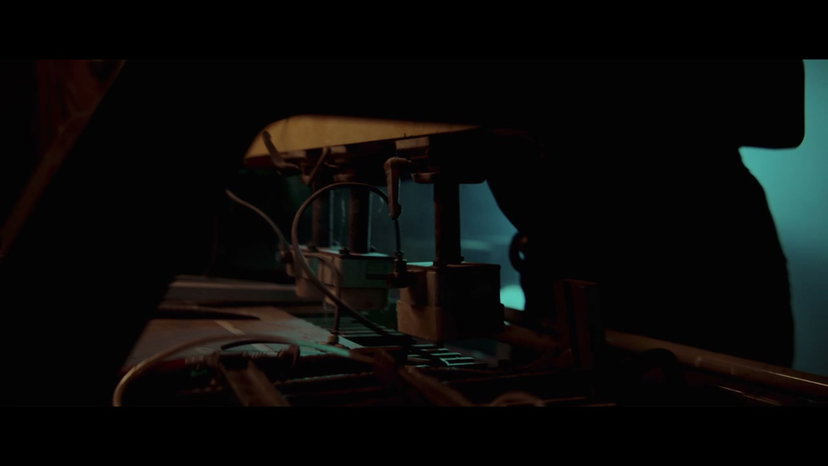 Mysterious Figure Operating Old Machine • Stock Video on Uppbeat