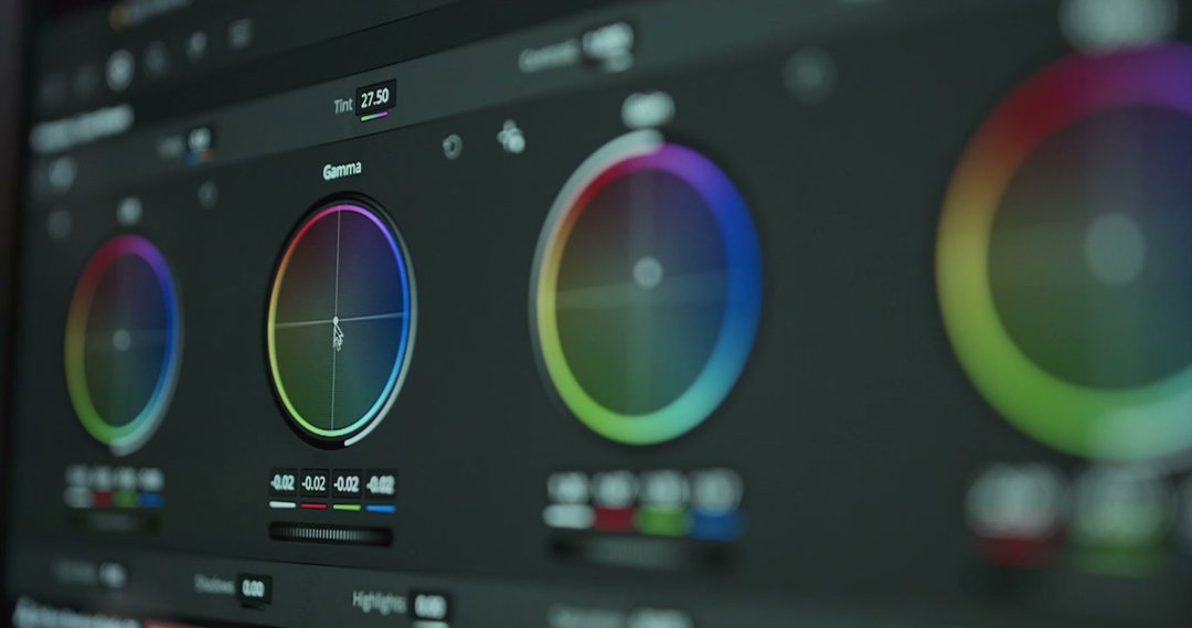 Video Editing Software Interface with Color Grading • Stock Video on ...