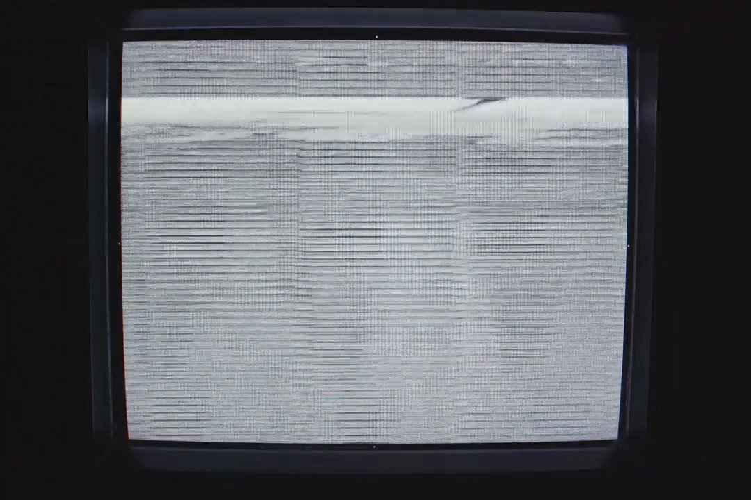 Retro CRT TV Screen Glitch and Static • Stock Video on Uppbeat