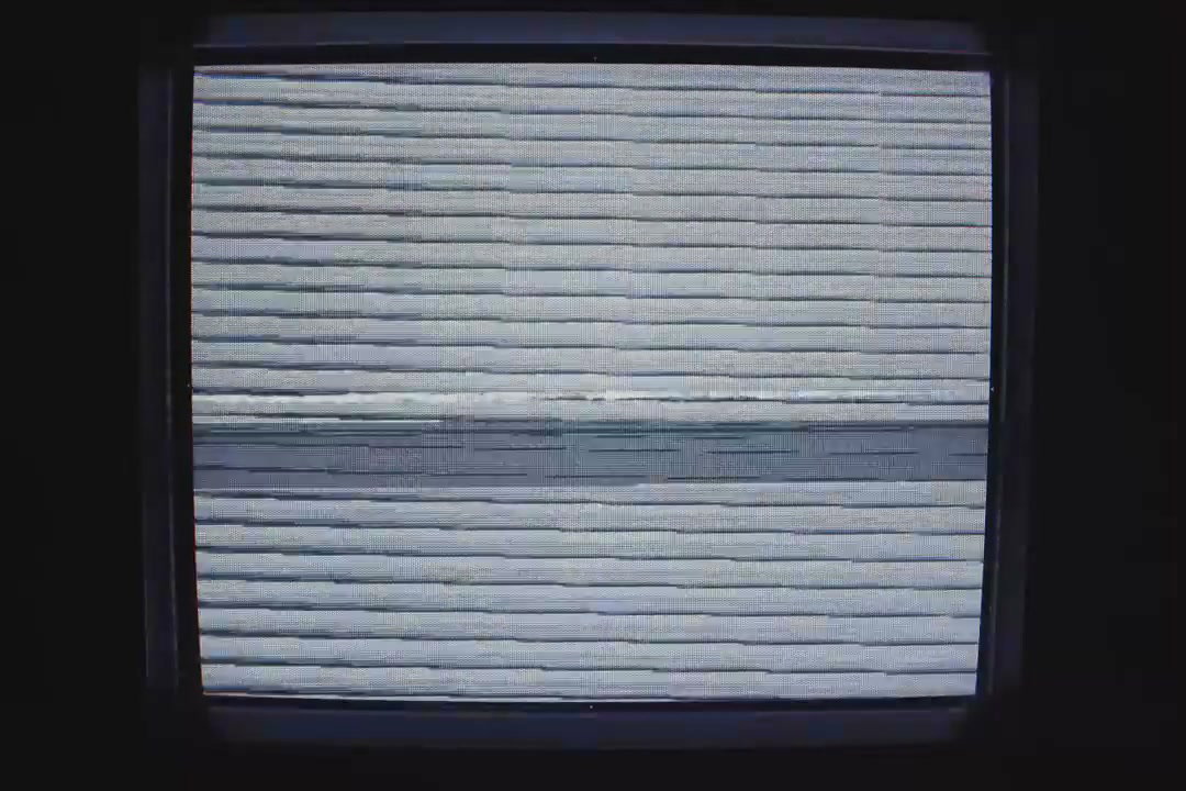 Retro CRT TV Screen Glitch and Static • Stock Video on Uppbeat