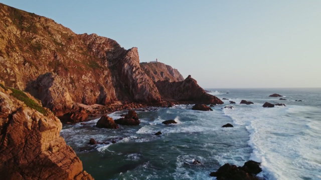 Madeira Sea Stack and Lush Coastal Cliffs • Stock Video on Uppbeat